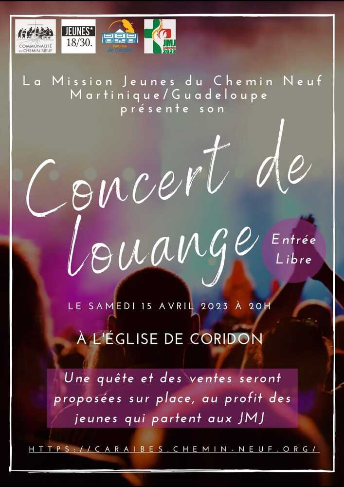 Concert de louange - Eglise Catholique en Martinique