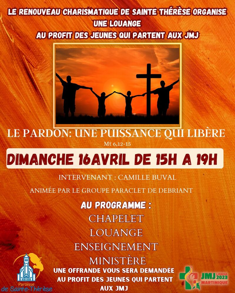 Louange au profit des jeunes qui partent aux JMJ - Eglise Catholique en ...